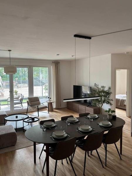 Luxury 4-room Apt With Balcony I Prime Location I Kitchen I Netflix I Free Parking I 105 M2 - Eltville