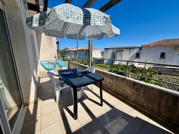 T2 Acqualinda Accès Plage Piscine Terrasse Parking - Korsika