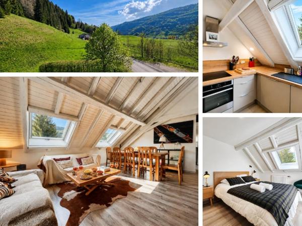 Appartement Familial Vue Montagne & Jardin Privé - Lélex