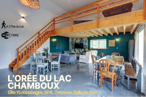 L'orée Du Lac Chamboux, Spa, Salle De Jeux, Séjour 80 M2, A 2 Pas Du Lac - Saulieu