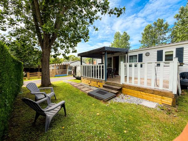 Mobile-home 4-6 Personnes - Clim - 3 Piscines Chauffées, Sauna, Hammam - Tout Confort - Wifi - Pornic