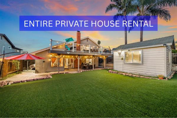 Entire Private House With 6 Bedrooms, Garage, Gated Lot, Get 2 Homes In Rancho, Available Now - Mira Mesa - San Diego