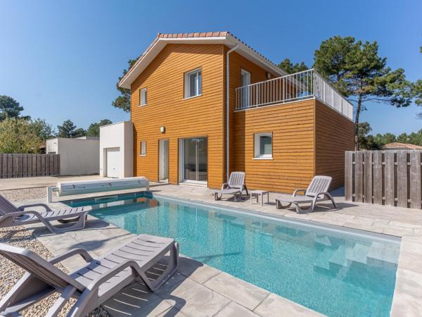 Villa Moderne, Piscine Privative - 8 Pers. - Fr-1-50-209 - Mimizan-Plage