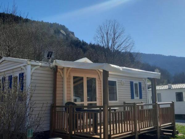 Mobil Home Avec Terrasse Et Tv - 6 Pers. - Api-1-52-2943 - Annot