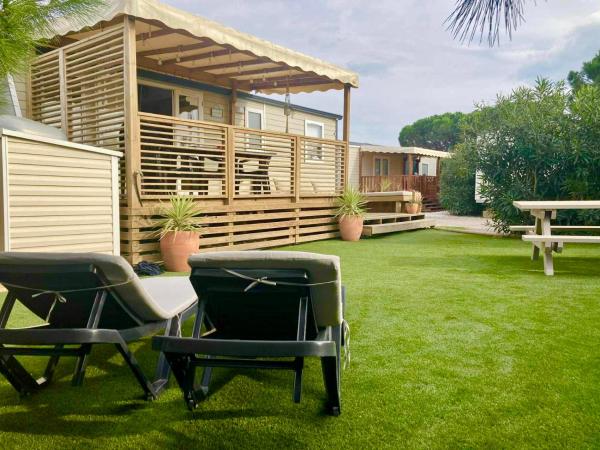 Mobile-home Cosy 6 Pers - 3 Ch - 2 Sdb - Clim - Canet-en-Roussillon