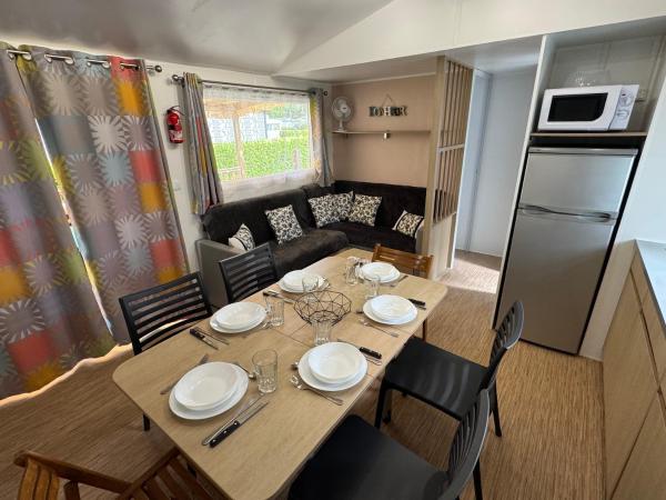Mobil Home 6 Pers, Dans Camping 4 Etoiles, 3ch, Grande Terrasse Couverte - Port Manec'h