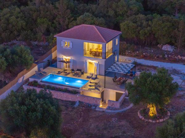 New Luxury Villa Enelia ,With Sunset View ! - Asos
