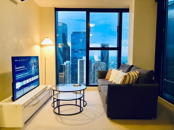 Stylish High-rise City Retreat Near Southern Cross - Williamstown