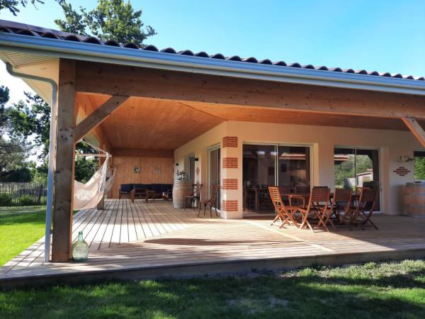 Villa Neuve 8 Pers Grande Terrasse Couverte 10 Min Des Plages Et De Soulac - Soulac-sur-Mer