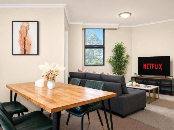 Prime Sydney 3br - Pool,gym 2 Parking With Balcony - 노스 시드니