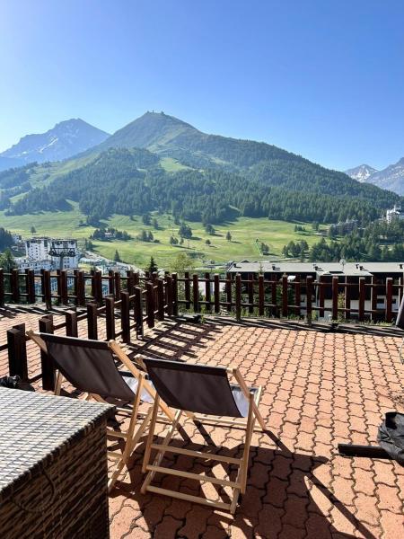 Two-room Apartment With Large Terrace Facing The Ski Slopes - Sestriere