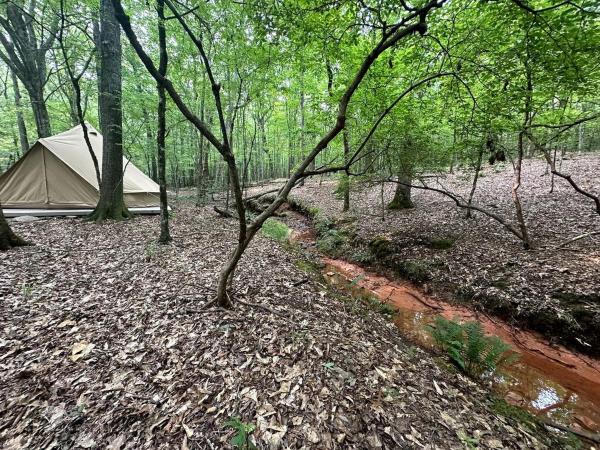 Romantic Bell Tent Retreat In Georgia’s Enchanted Forest Near Lake Oconee - Georgia