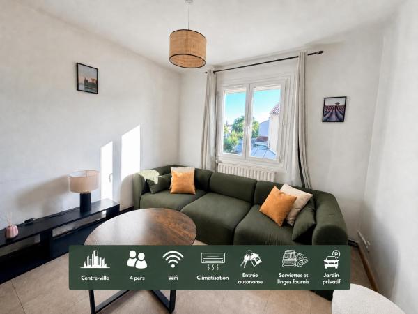Le Cosy Cévenol - Jardin - Climatisation - Alès
