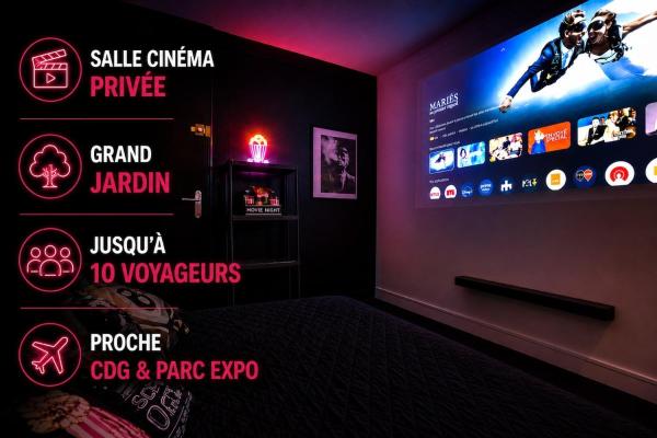 Cinécasa Garden 10 People Cdg & Parc Des Expositions Asterix - Le Raincy