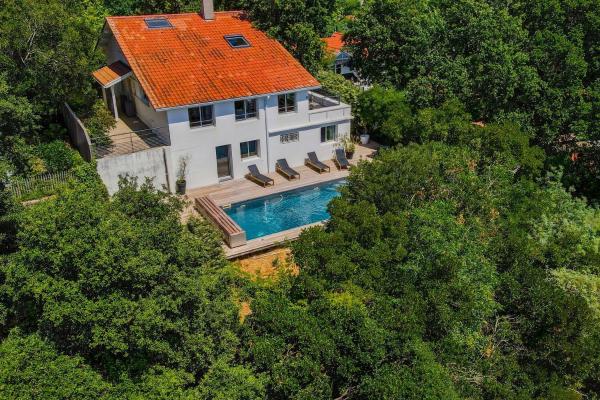 La Vigie Du Bassin - En Ville D'hiver Avec Piscine Privée - Arcachon