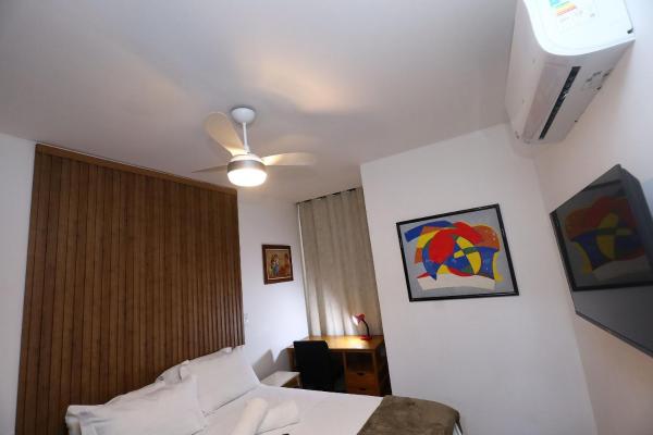 Confortável 1 Quarto Ar Wi-fi Garagem - Vitoria