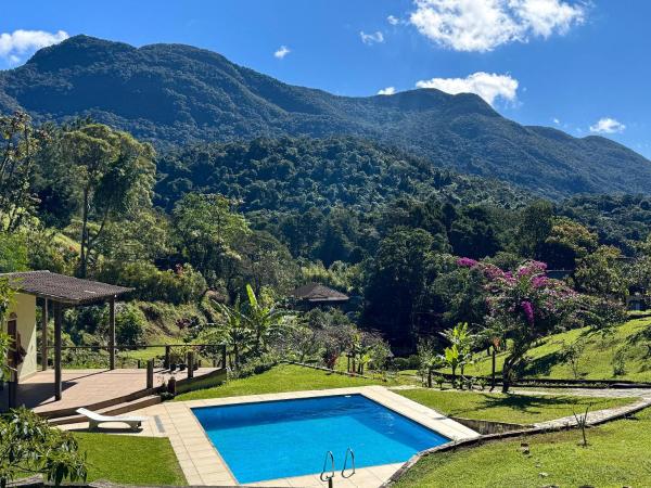 Refúgio Na Serra Com Piscina E Vista Das Montanhas - Nova Friburgo