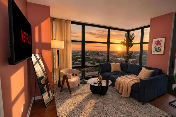 Skyline Luxury 19th Floor Retreat Near Grant Park - Grant Park, IL