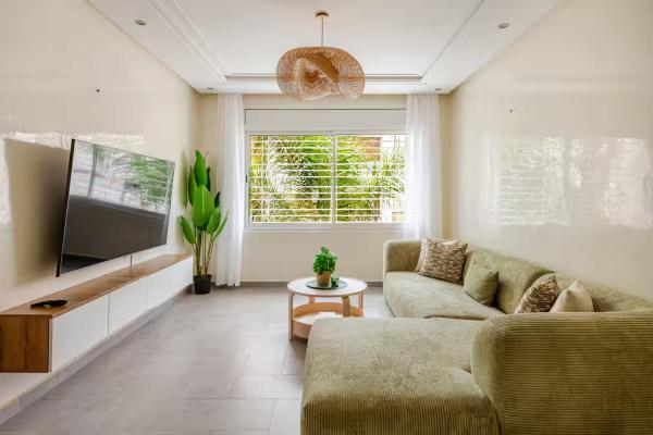 Appartement Moderne 2 Chambres, Fibre Optique, Climatisation, Proche Clinique Agdal - Rabat