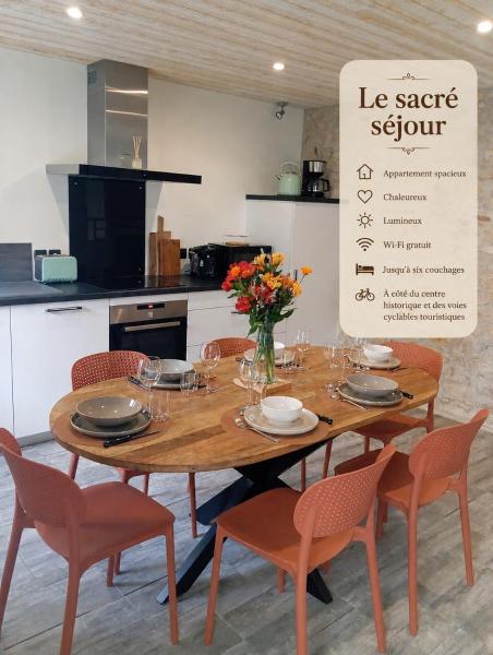 Le Sacré Séjour 4 Couchages - Paray-le-Monial