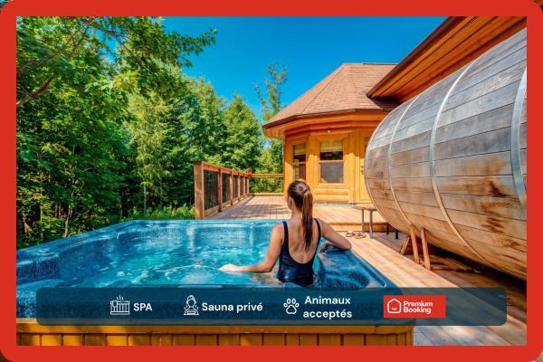 Chalet Bee With Private Hot Tub, Sauna & Pool , Fiddler Lake - Saint-Sauveur