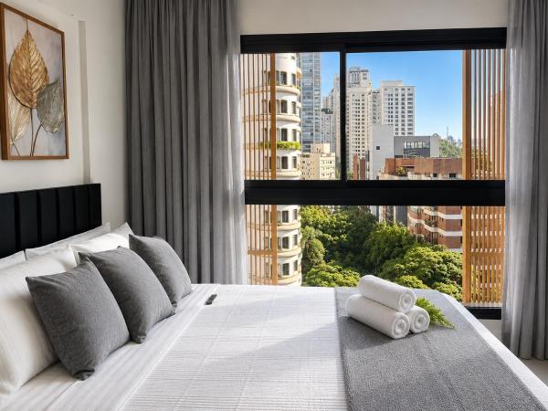 Studio Premium Em Moema 2 Min Metrô Próx Ibirapuera E Congonhas - Sao Paulo