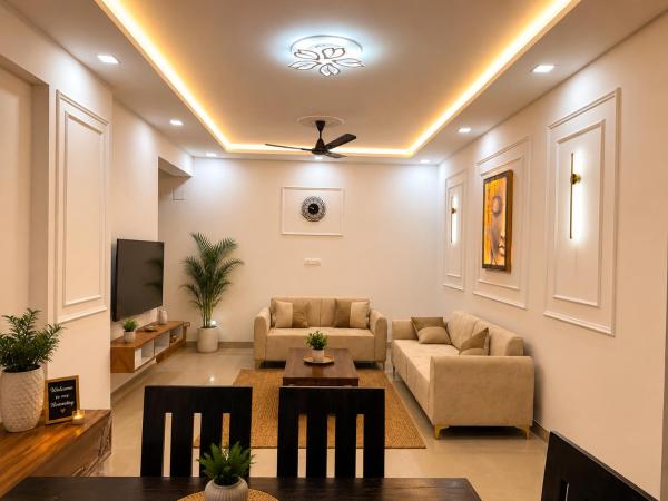 Premium Aura Stays A Peaceful 3bhk Family Retreat - Agra