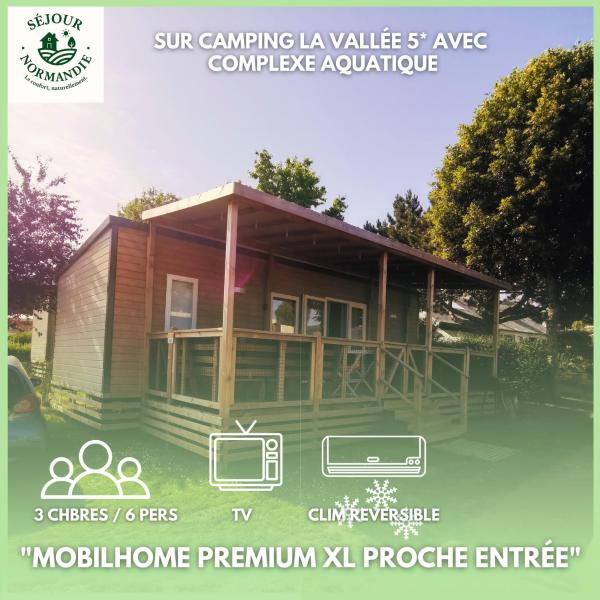 Séjour Normandie - Houlgate - Mobilhome Premium 3ch-6p Avec Clim & Tv - Camping 5 éToiles - 036 - Normandy