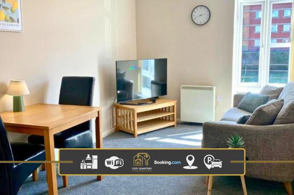 1 Bed Apartment By Cozy Quarters Property Management Short Term Lets Hartlepool Near Beach - Suit Direct Stadium