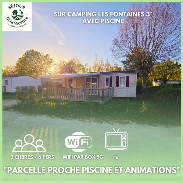 Séjour Normandie - Mobilhome Confort 2ch-5p Avec Tv - Wifi Dans L'eure - 328 - Eure
