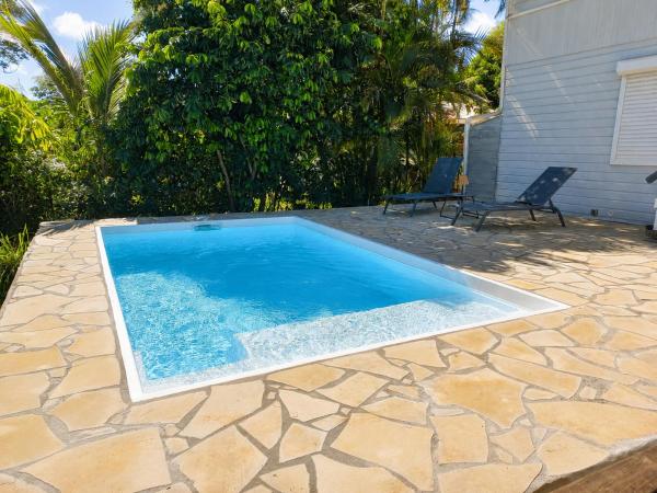 Kaz Toti - Montabo, Private Pool - 2 Bedrooms - French Guiana