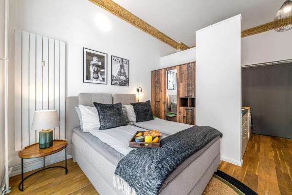 The Koburger I - Stylish Studio With 38m2 Space And Full Kitchen, Ideal For Couples And Business Travelers - Berlin