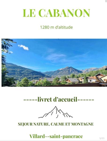 Petit Chalet Cosy - Montgenèvre