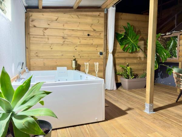 Studio Intimiste Avec Balnéotherapie Privative L ÉCrin Du Jardin - Saint-Denis