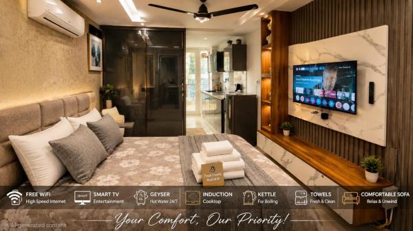 Motherhood Nest-10min Away From Airport- Vip Road - Zirakpur - Panchkula