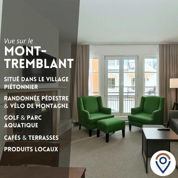 Village Condo With Balcony & Views - Walk Everywhere - Laurentides
