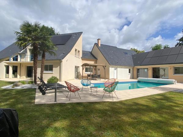 Villa Luxe Arnage Aux Portes Du Circuit Piscine Chauffée - Le Mans