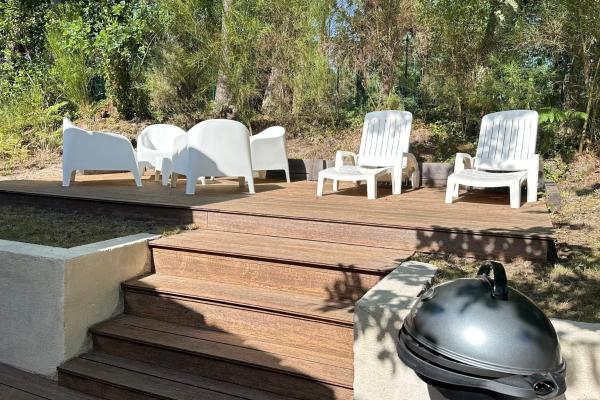 Charmant Chalet Avec Piscine Et Jardin - Gujan-Mestras