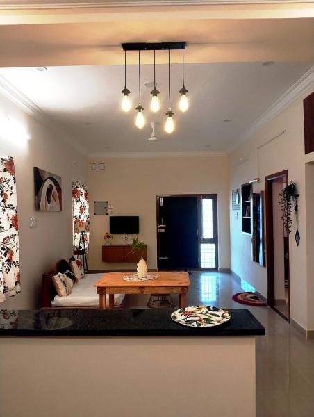 Stylish 2bhk Ff Open Kitchen 2 Km Whitetown Vega - Puducherry