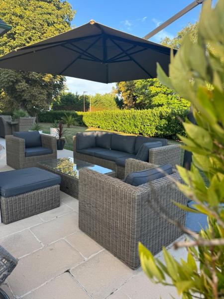 La Villa Des Marronniers Grand Large Bedroom - Ouistreham