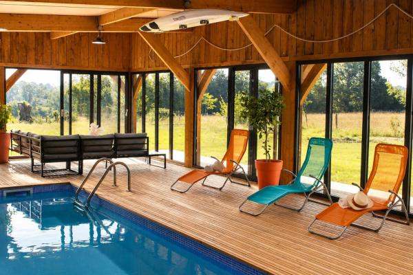 Les Vatines - Escape With A View & Indoor Pool - Calvados