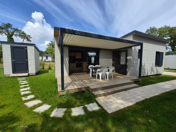 Chalet Confortable Avec Clim Et Parc / 2 Chambres - Fr-1-783-50 - Pénestin