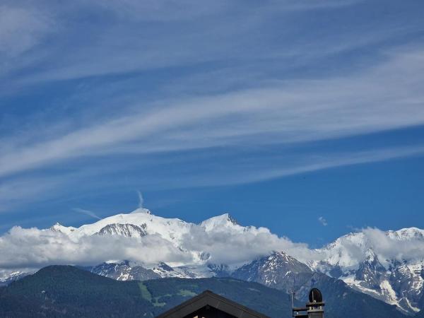 Appartement Chaleureux Avec Vue Montagne Montblanc - Sallanches