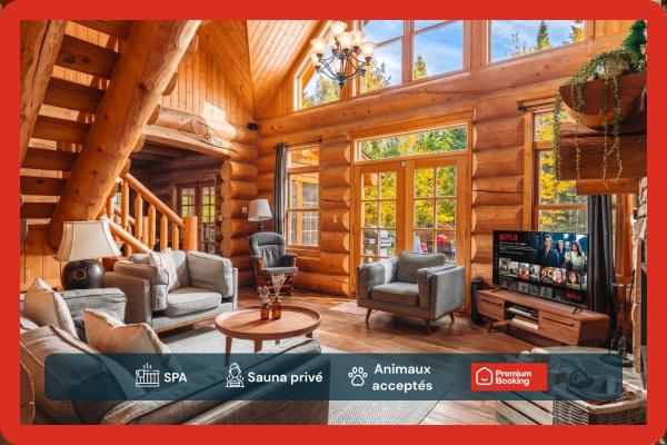 Serenity Private Hot Tub Sauna, Pool, Fiddler Lake - Laurentides