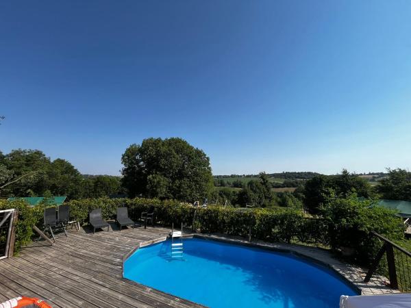 Gîte Authentique Avec Piscine En Aveyron - Najac