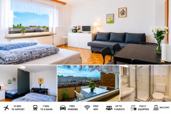 Cosystay Apartment Filderstadt Near Airport &Messe - Ostfildern
