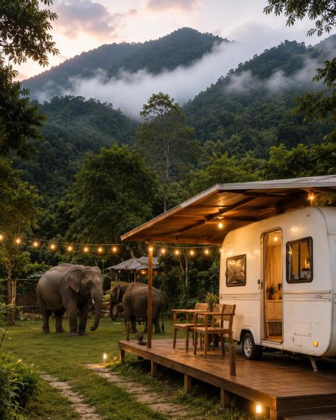 Elephant Nature Camp - Thaïlande