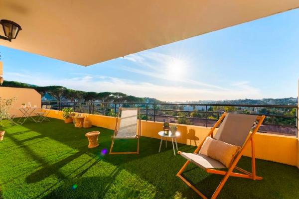 Terrasse Panoramique 35 M Vue Mer Notre-dame & Parking - Aubagne