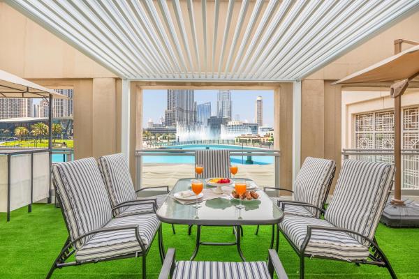 The Residences Podium Villa With Terasse By Luxe Living- 4br - Burj Khalifa & Fountain Views - Dubai