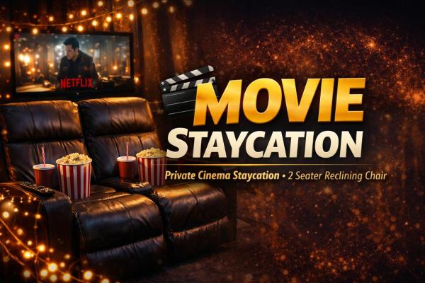 Private Cinema Staycation Recliner Pool With Jacuzzi - Makati
